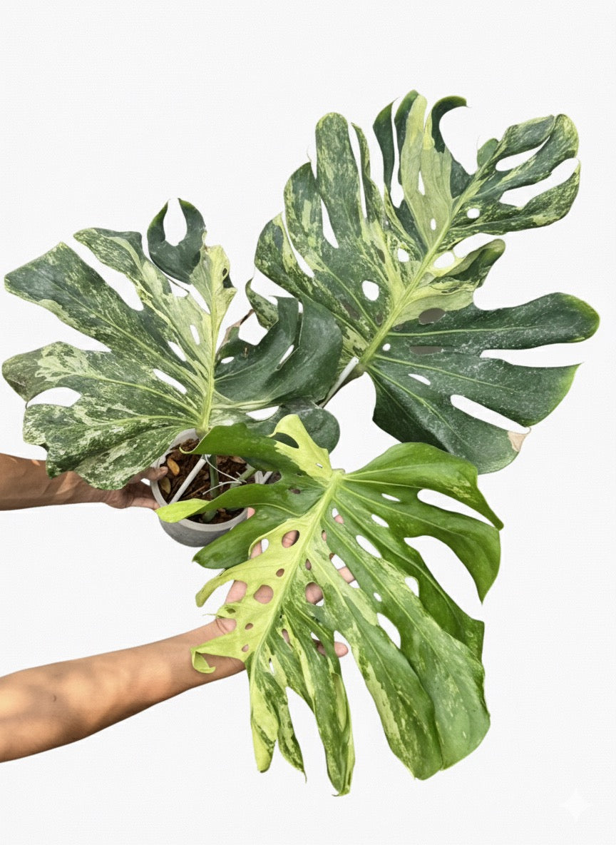 Buy Monstera Deliciosa Tricolor (Miracle) | Thailand Export ...